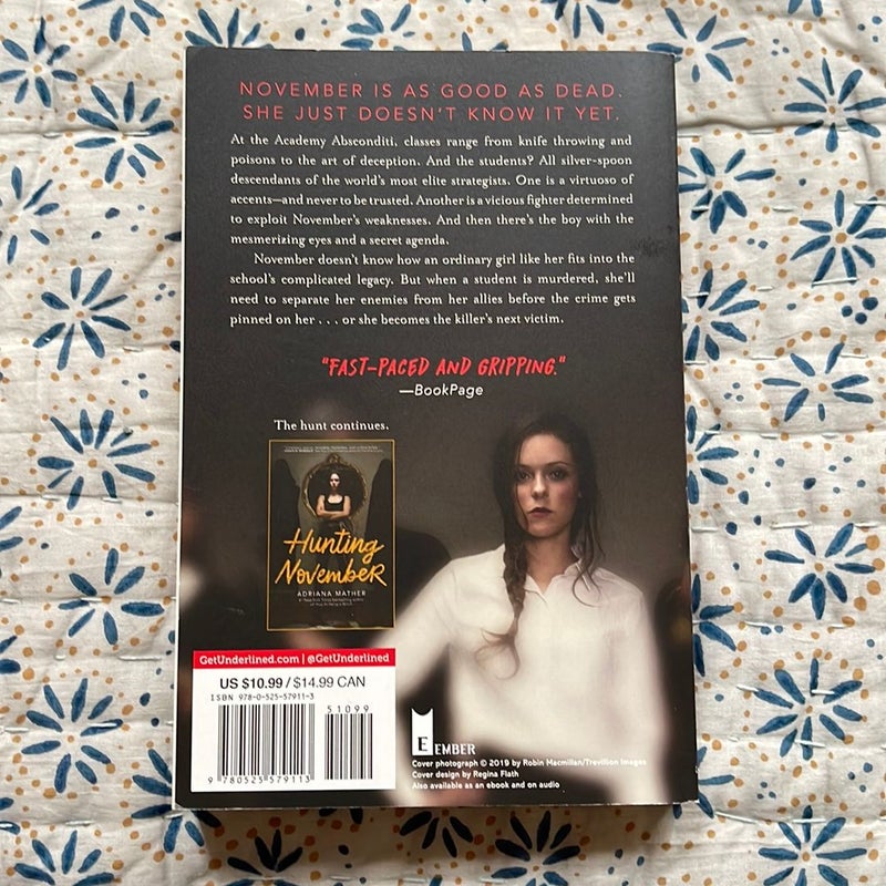 Killing November by Adriana Mather, Paperback | Pangobooks