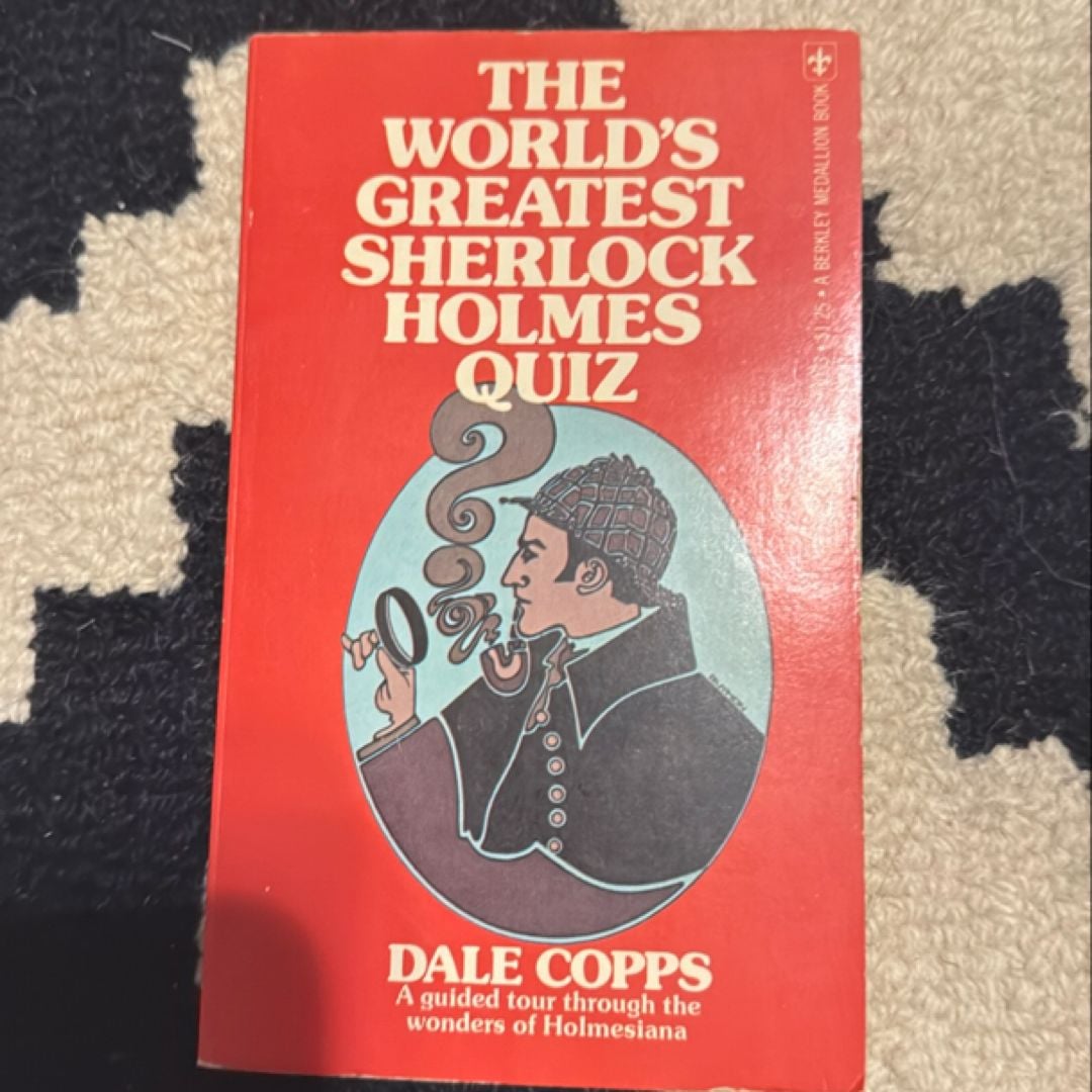 The World’s Greatest Sherlock Holmes Quiz by Dale Coppe, Paperback ...