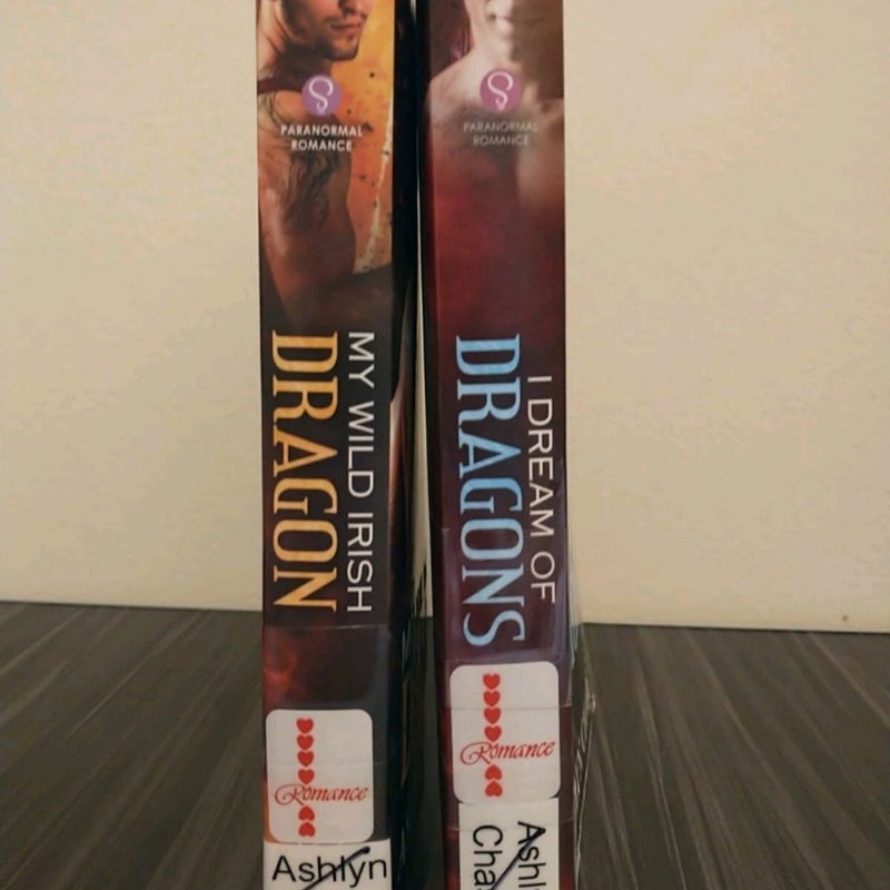 Boston Dragon series: I Dream of Dragons & My Wild Irish Dragon by ...