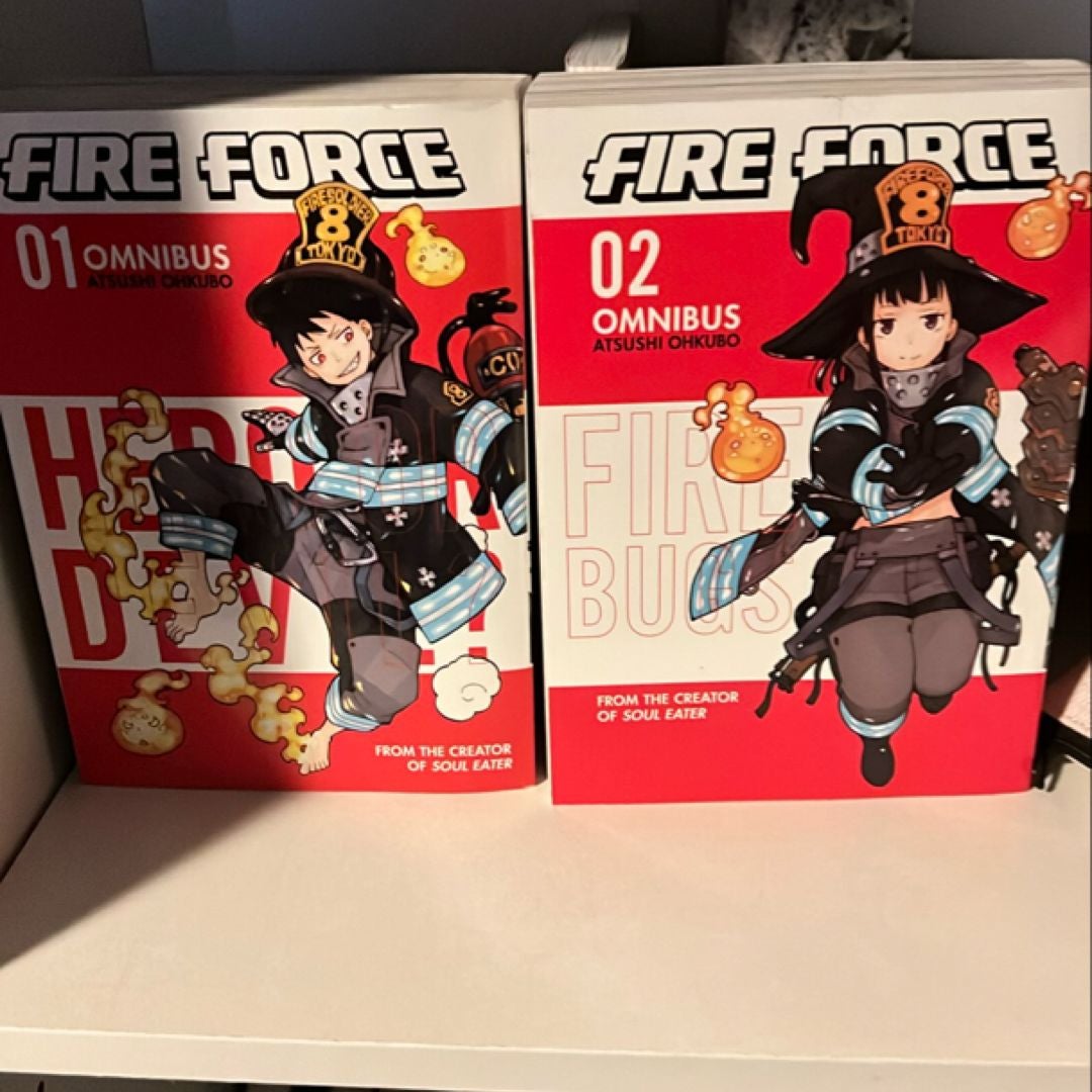 Fire Force Omnibus 1 (Vol. 1-3) by Atsushi Ohkubo