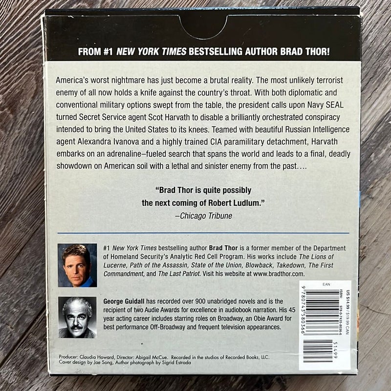 Brad Thor Audio Books on CD - 3 in All by Brad Thor, Paperback | Pangobooks