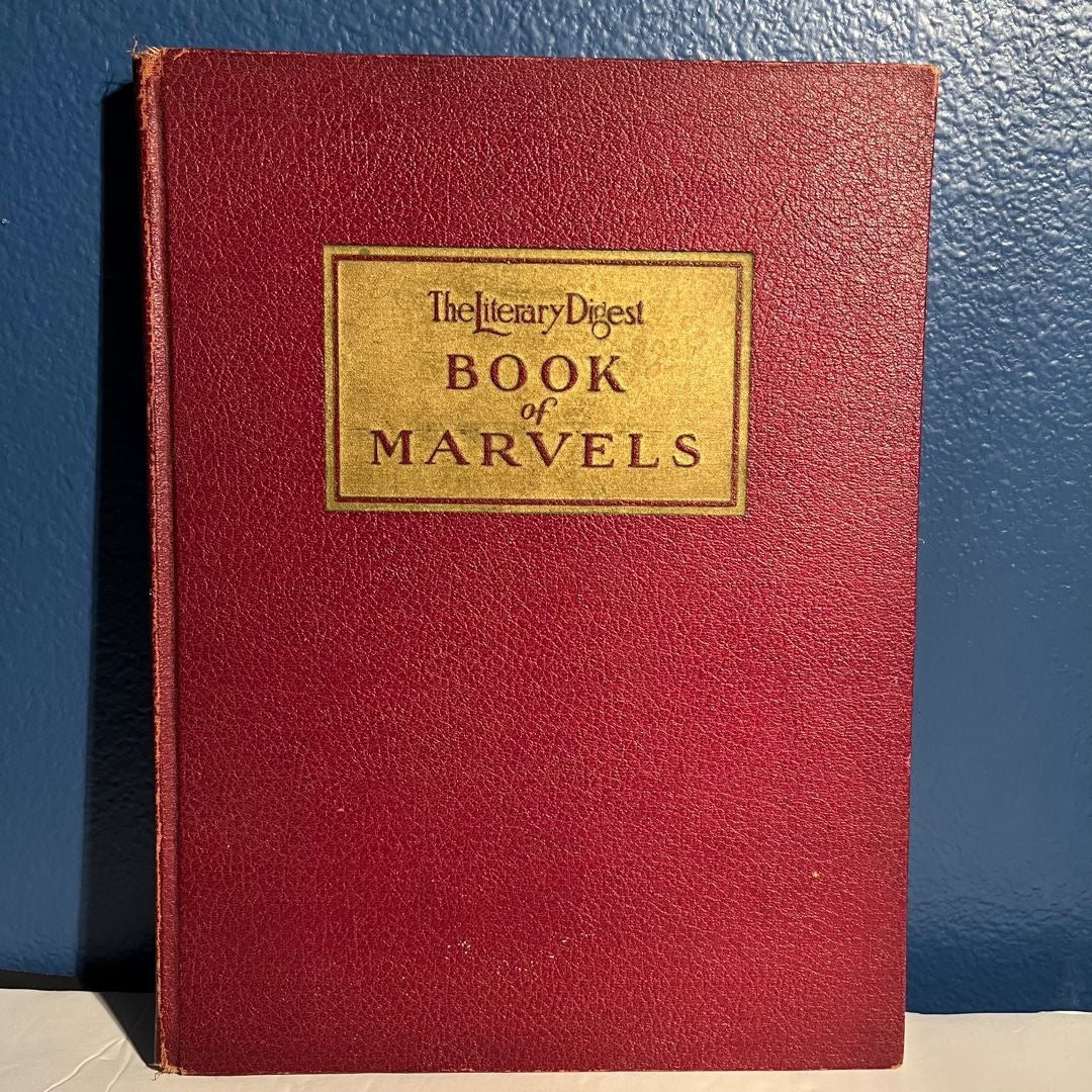 Vintage 1931 The Book of Marvels Book by Henry Smith William, Hardcover ...