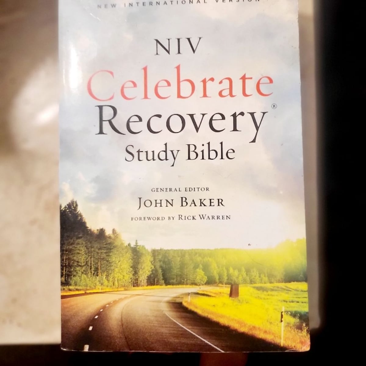 NIV, Celebrate Recovery Study Bible, Paperback by John Baker, Rick Warren