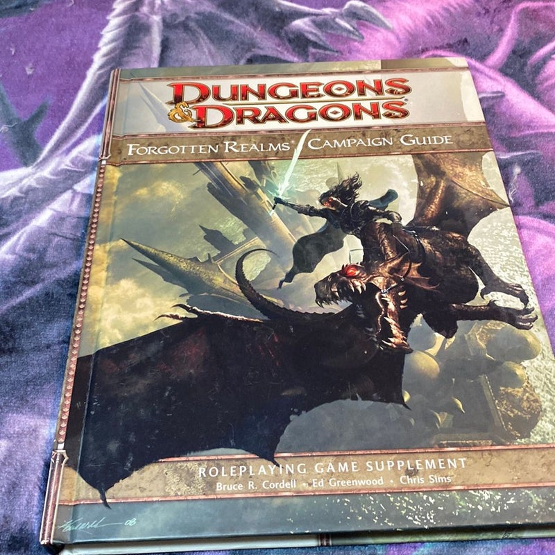 Forgotten Realms Campaign Guide by Ed Greenwood, Chris Sims, Philip ...
