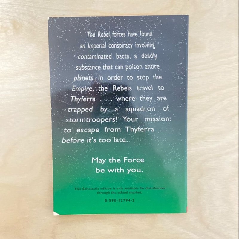 Star Wars Missions: Escape From Thyferra (First Edition First Printing ...