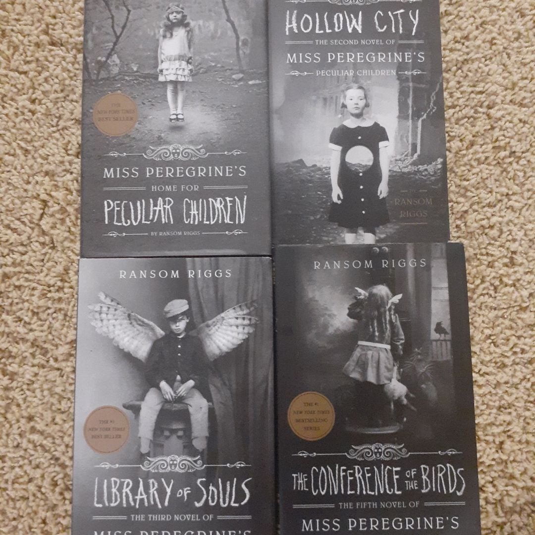 Miss Peregrine's Peculiar Children Book Set by Ransom Riggs, Hardcover ...
