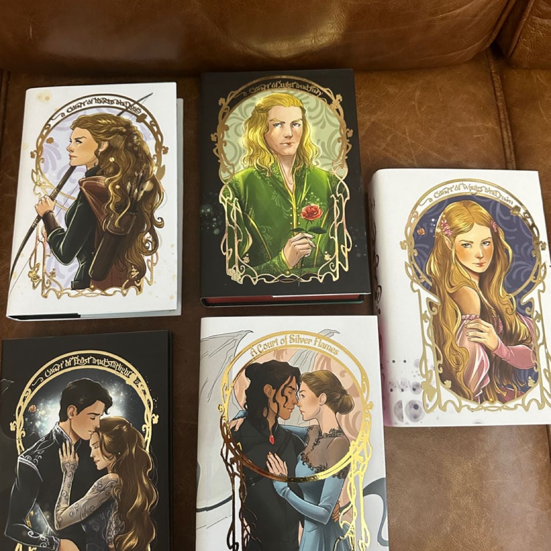 Acotar special edition set sprayed edges sarah j maas by Sarah j maas ...