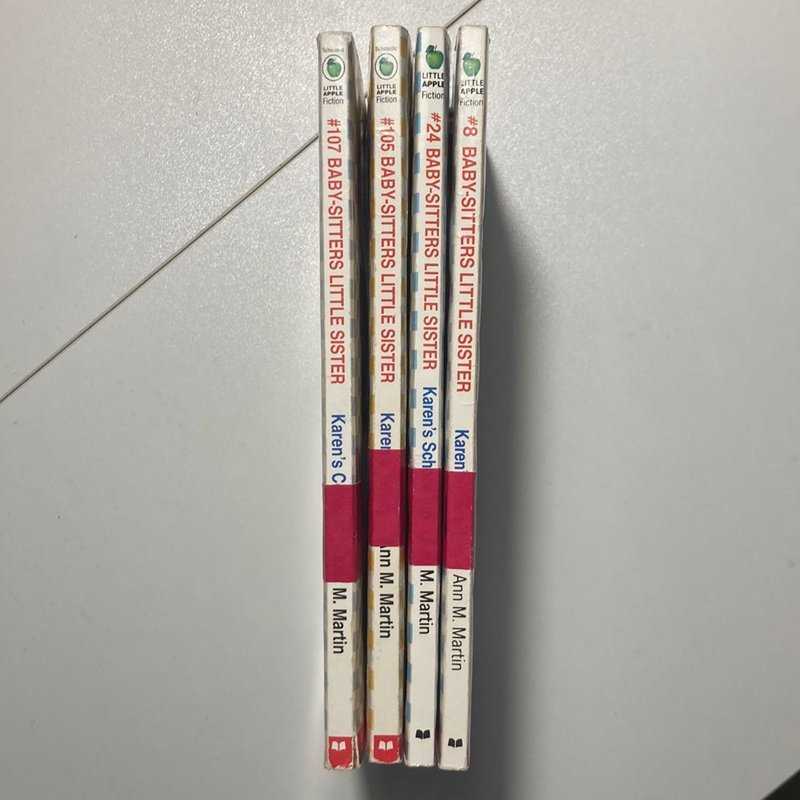 Baby-Sitters Little Sister 4 Book Bundle by Ann M. Martin, Paperback ...