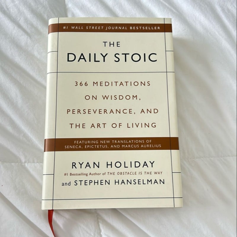 The Daily Stoic by Ryan Holiday, Stephen Hanselman