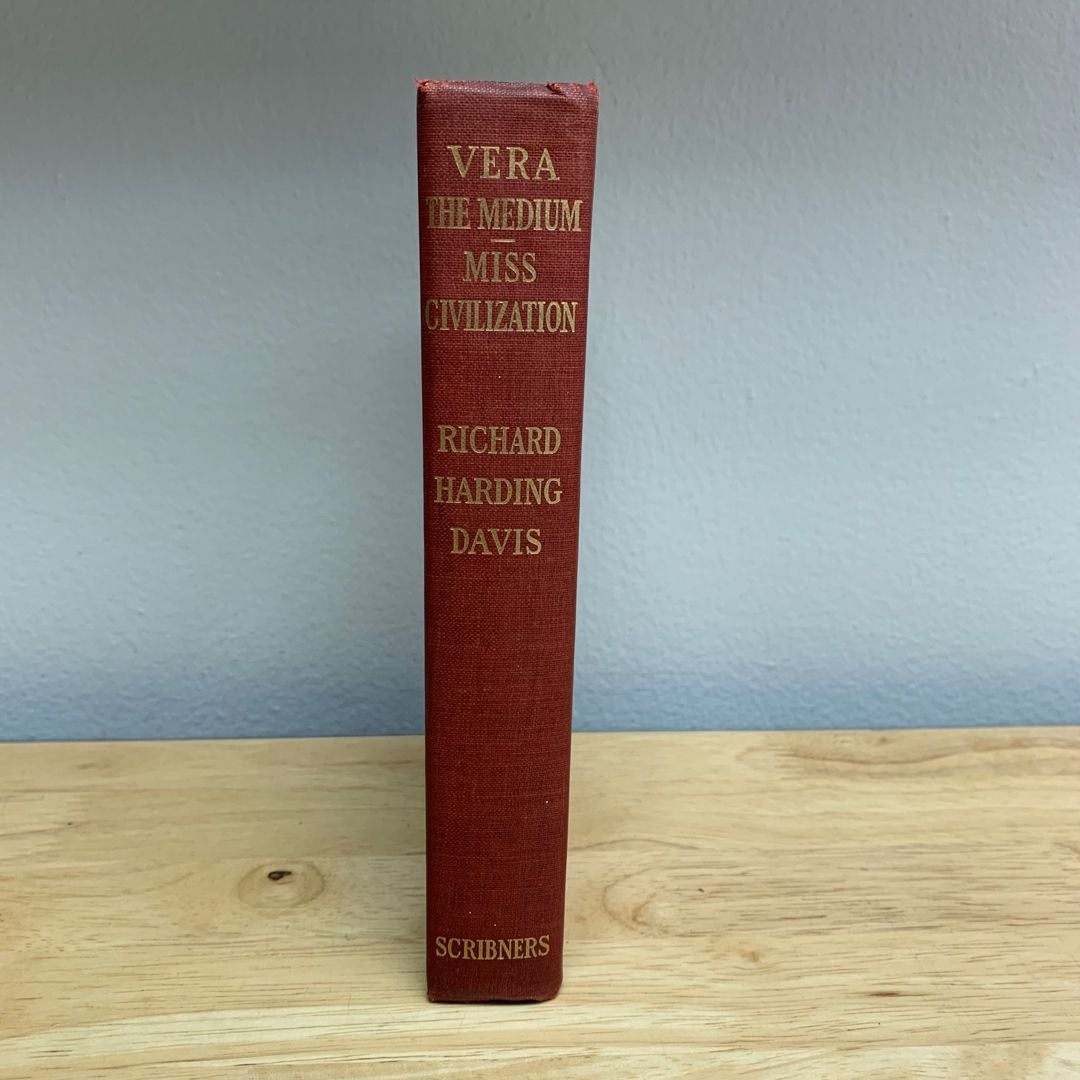 Vera The Medium 1908 by Richard Harding Davis, Hardcover | Pangobooks
