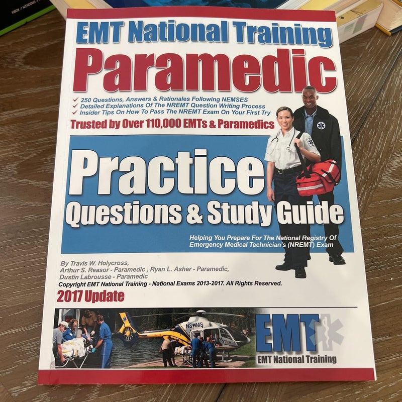 EMT National Training Paramedic Practice Questions and Study Guide by ...
