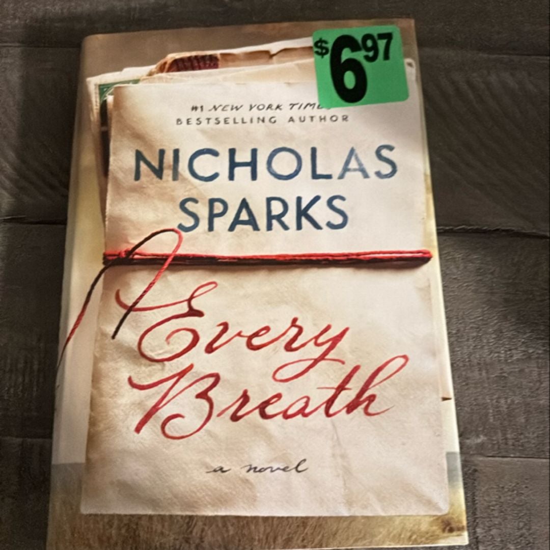Every breath by Nicholas sparks , Hardcover | Pangobooks