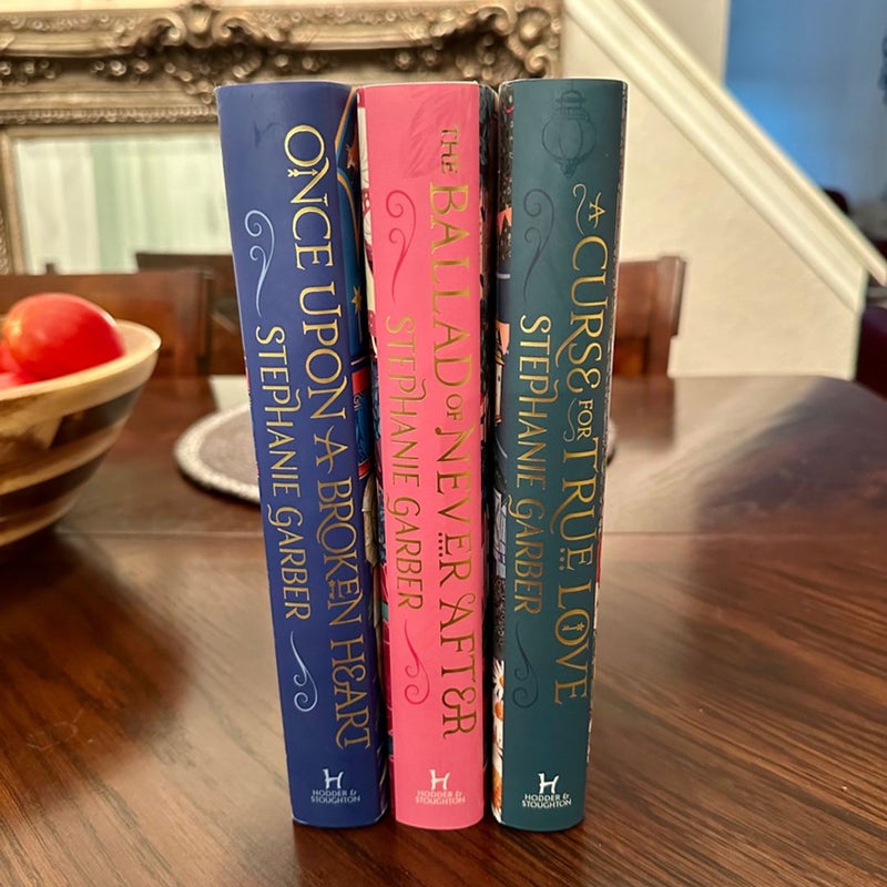 Once Upon A Broken Heart Series UK Edition by Stephanie Garber, Hardcover | Pangobooks