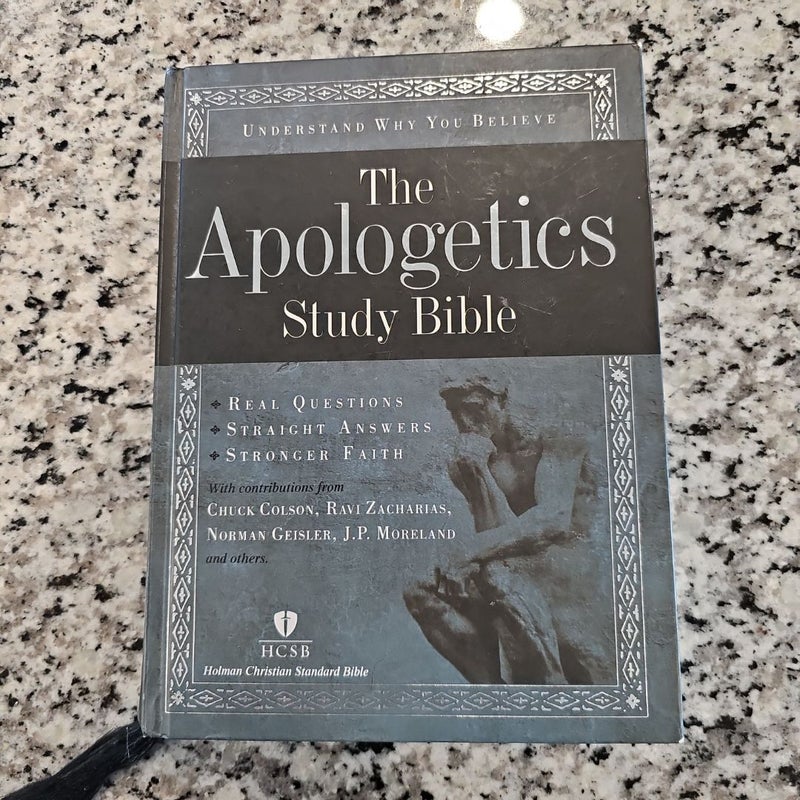 Apologetics Study Bible, Hardcover by Holman Bible Publishers (Editor)