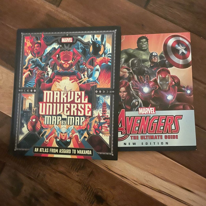 Marvel Universe Map by Map by James Hill, Nick Jones