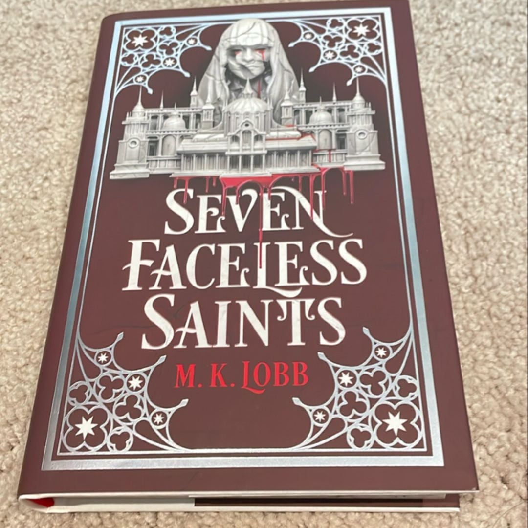 Fairyloot Seven Faceless Saints by M.K. Lobb, Hardcover | Pangobooks