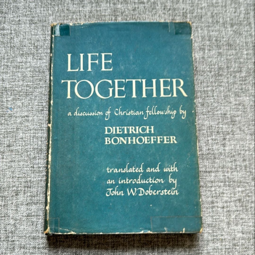Life Together by Dietrich Bonhoeffer, Hardcover | Pangobooks