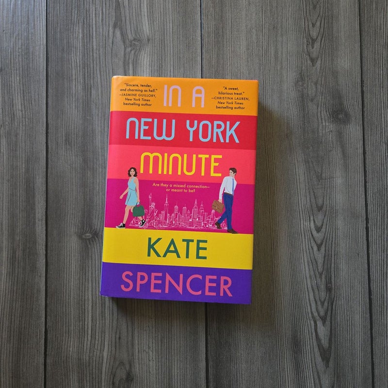 In a New York Minute by Kate Spencer, Hardcover | Pangobooks
