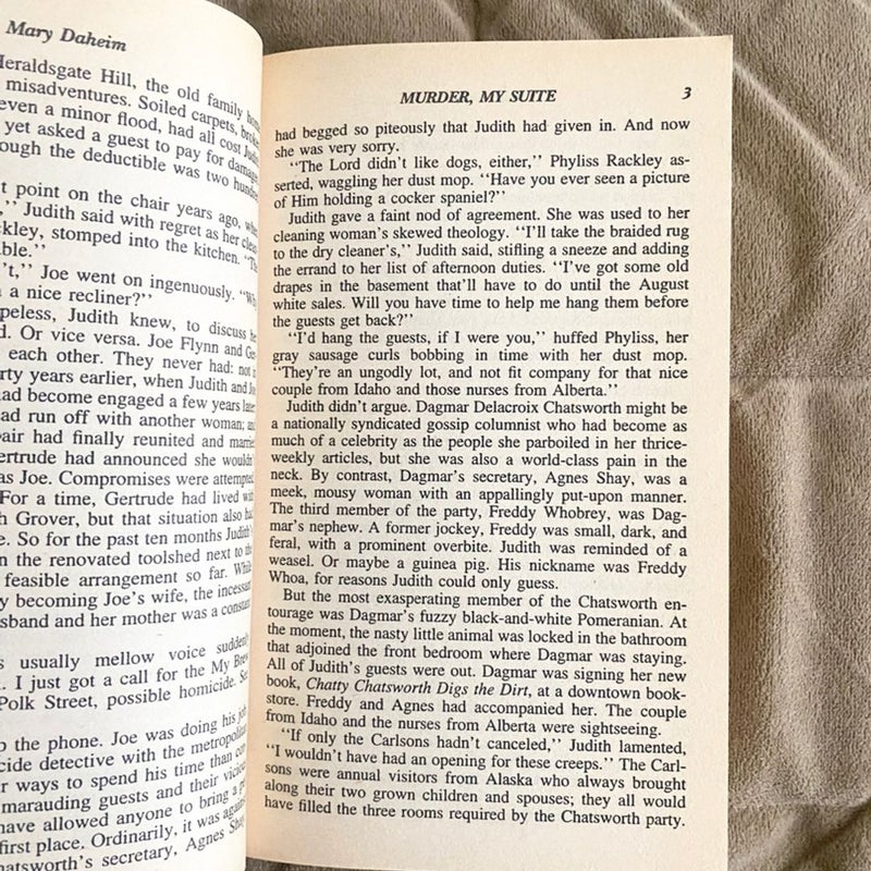 Murder, My Suite by Mary Daheim