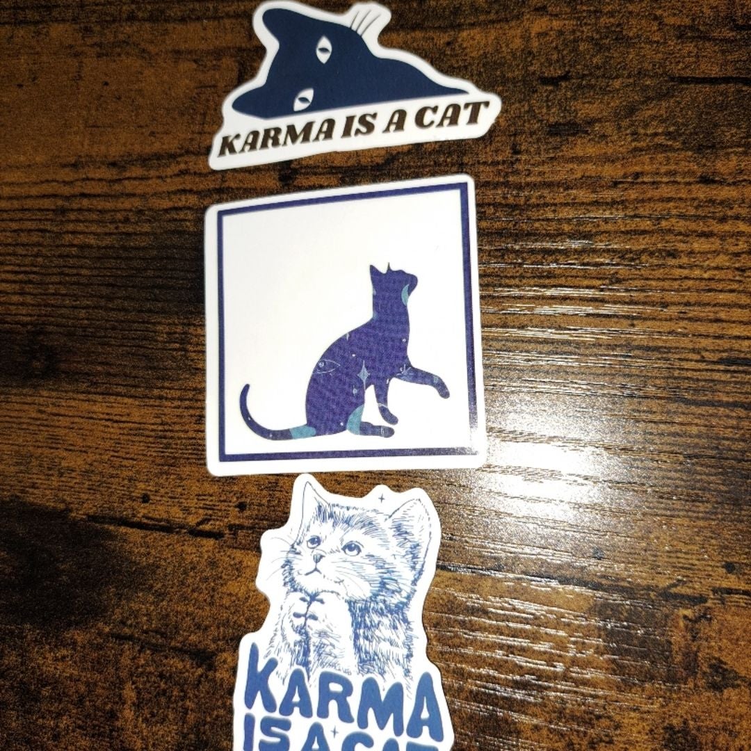 Taylor Switft Stickers Karma Is A Cat by Taylor Swift , Paperback ...