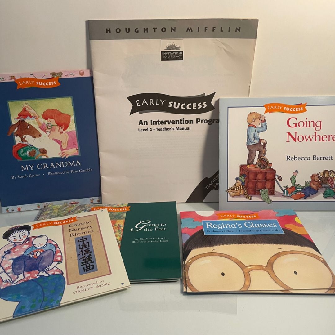 Early Success Houghton Mifflin Program Level 2 Teachers Manual with 10 ...