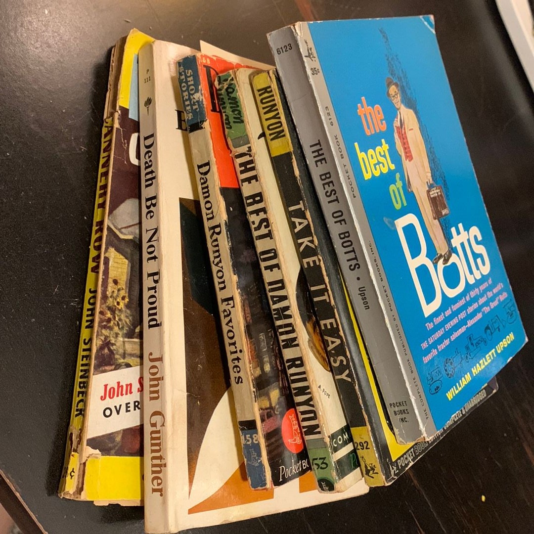 Collection of Vintage PocketBook and other from 1940-60s by PocketBook ...