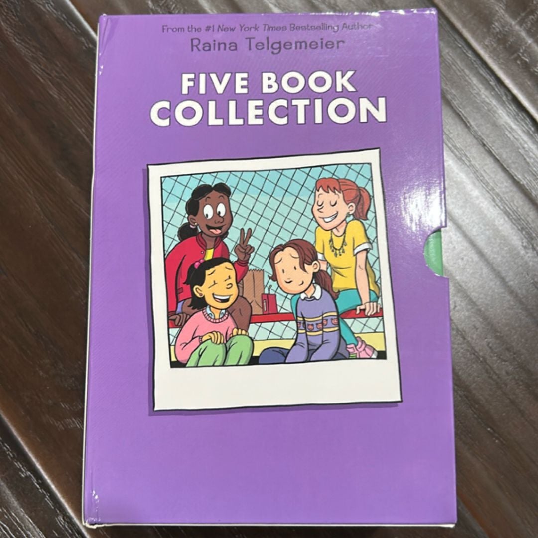 Raina Telgemeier Collection Box Set (Smile, Drama, Sisters, Ghosts ...