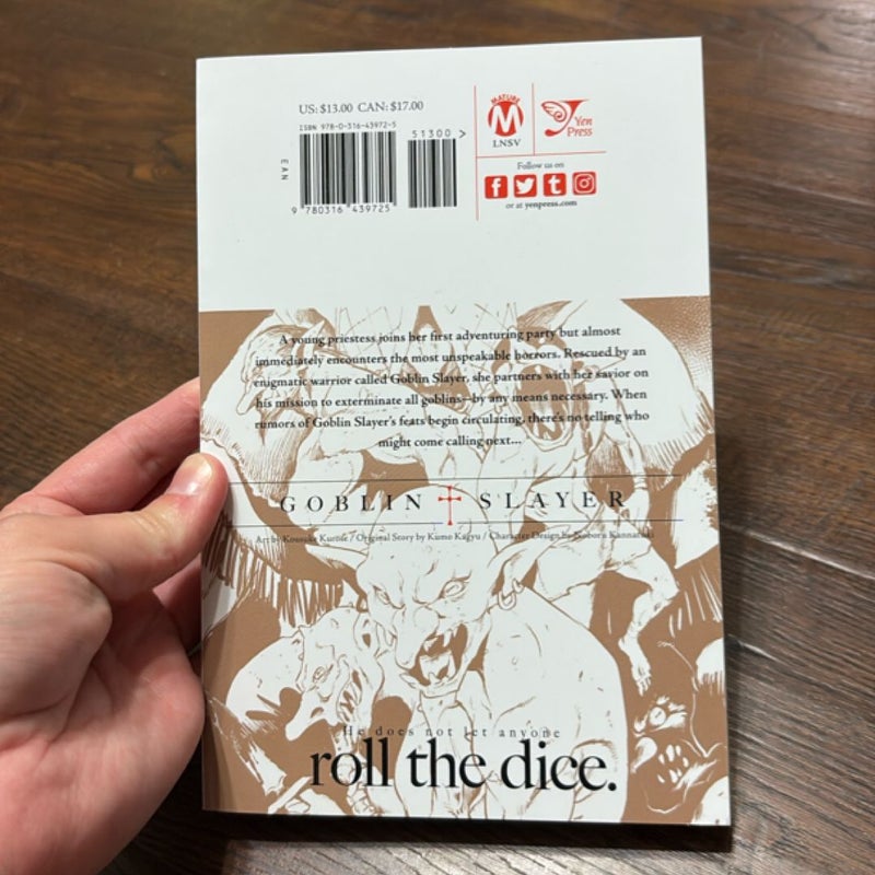 Goblin Slayer, Vol. 1 (manga) by Kumo Kagyu, Kousuke Kurose, Noboru Kannatuki