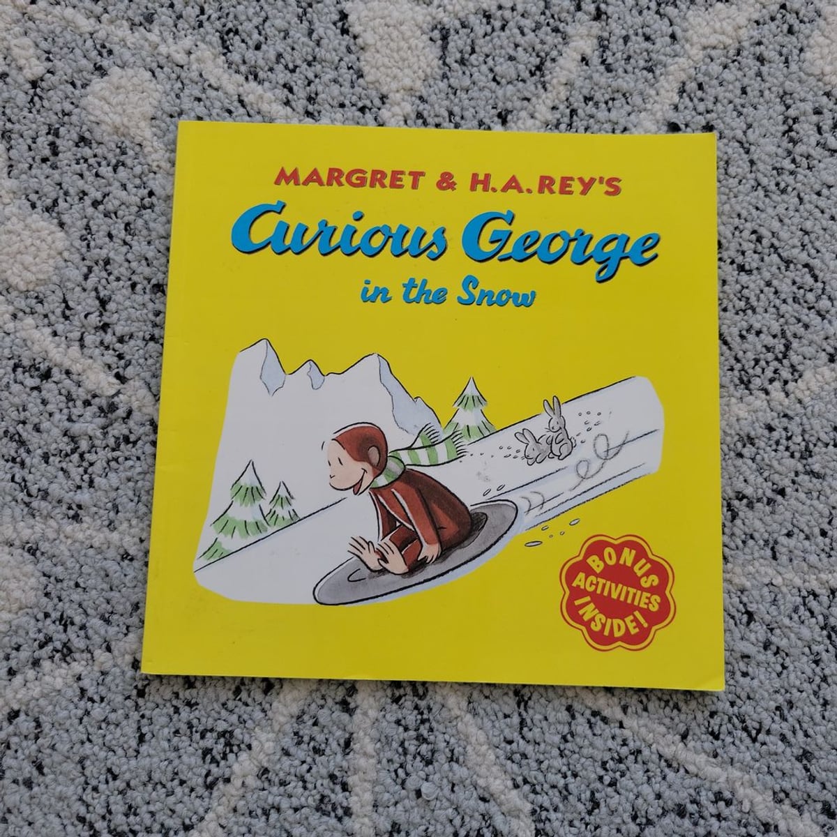 Curious George in the Snow by undefined