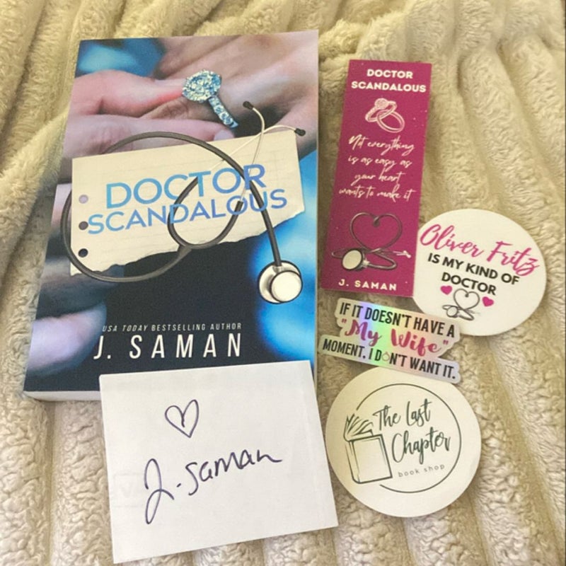TLC Book Shop Doctor Scandalous by J. Saman, Paperback | Pangobooks