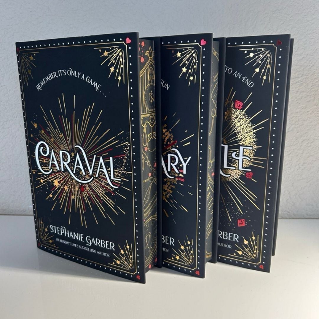SIGNED UK Return to Caraval set of 3 by Stephanie Garber, Hardcover | Pangobooks
