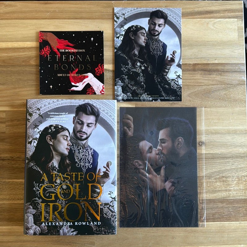 A Taste of Gold and Iron special edition by Alexandra Rowland ...