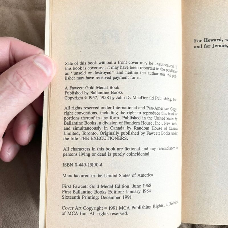 Cape Fear by John D. MacDonald, Paperback | Pangobooks