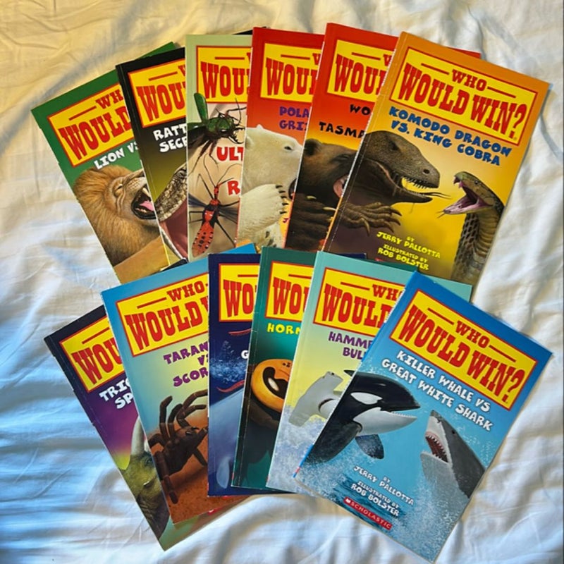 Who Would Win? Book Bundle by Jerry Pallotta, Paperback | Pangobooks