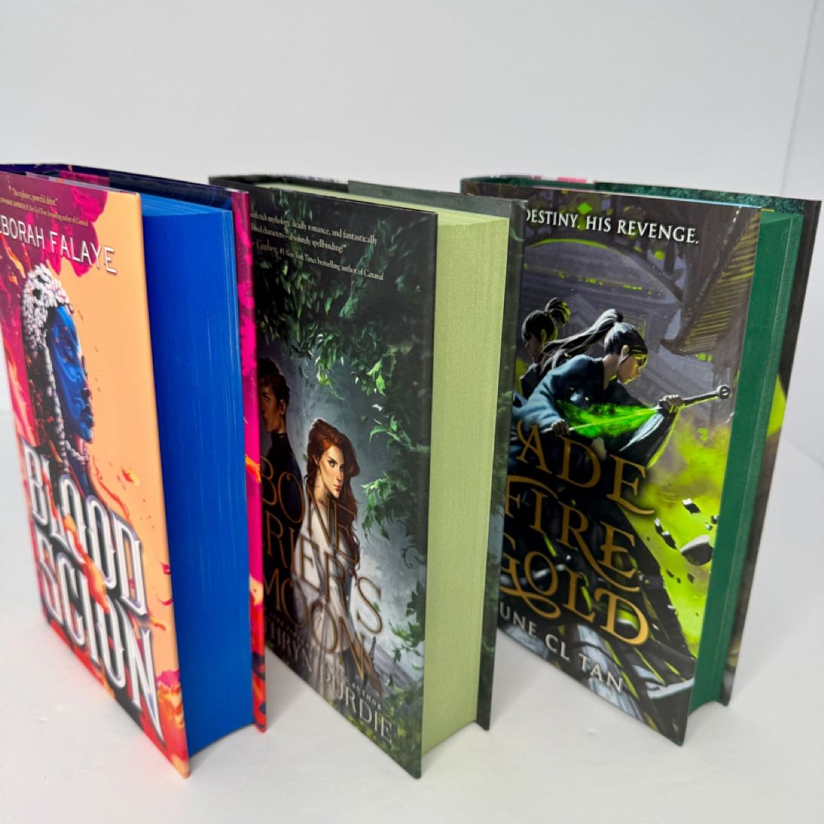 Special Edition Book Bundle: Blood Scion, Jade Fire Gold, Bone Criers ...