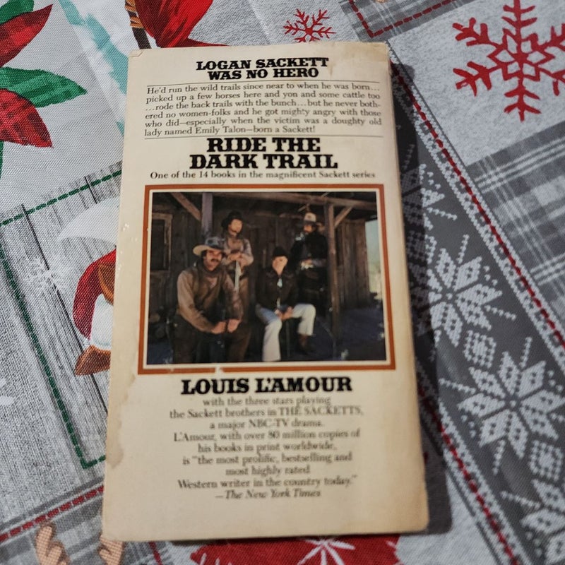 Ride The Dark Trail by Louis L'amour, Paperback | Pangobooks