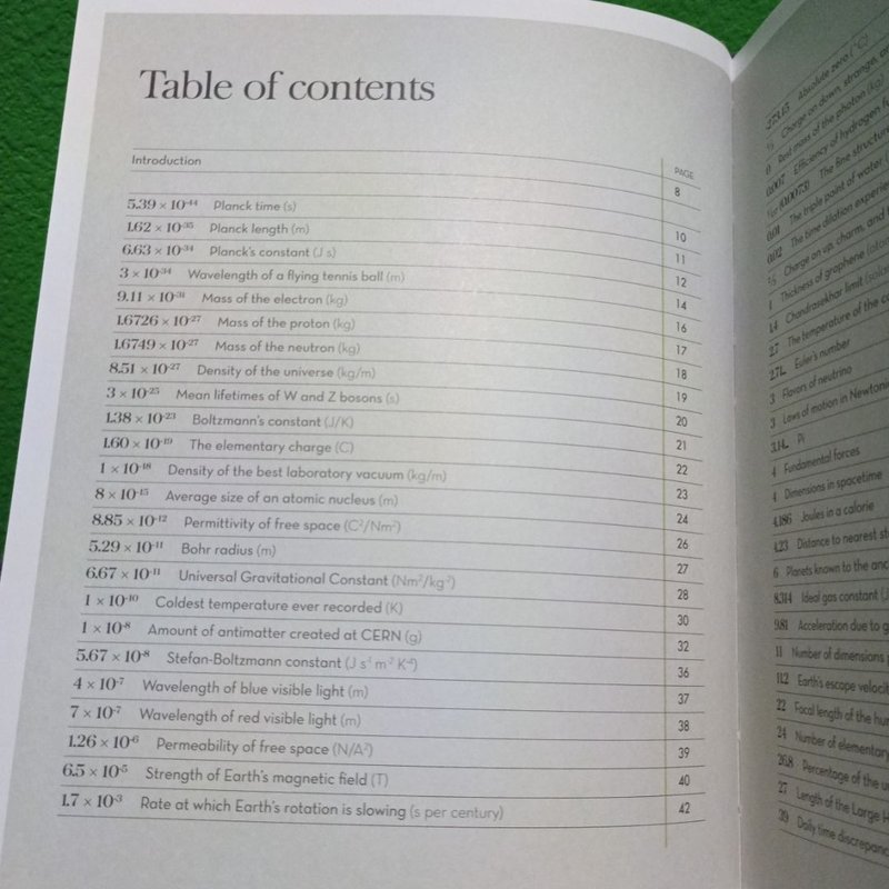 Physics in 100 Numbers by Colin Stuart