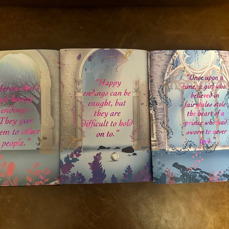 Once upon a broken heart series signed with special dust jackets by ...