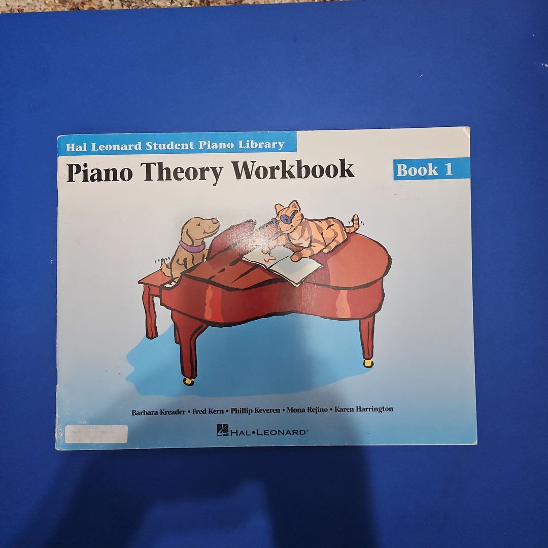 Piano Theory Workbook Book 1 by Karen Harrington, Fred Kern, Phillip ...