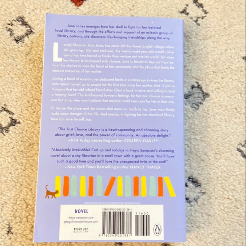 The Last Chance Library by Freya Sampson