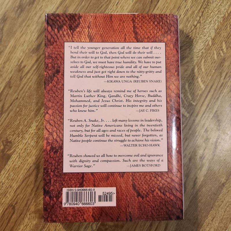 Reuben Snake by Jay C. Fikes, Daniel K. Inouye, James Botsford