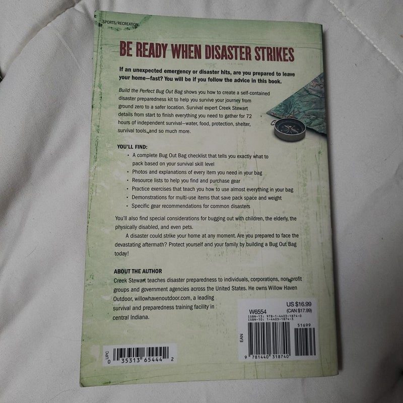 Build the Perfect Bug Out Bag by Creek Stewart