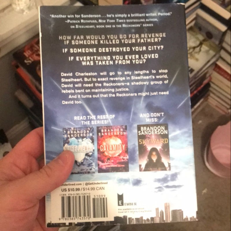 Steelheart by Brandon Sanderson, Paperback | Pangobooks