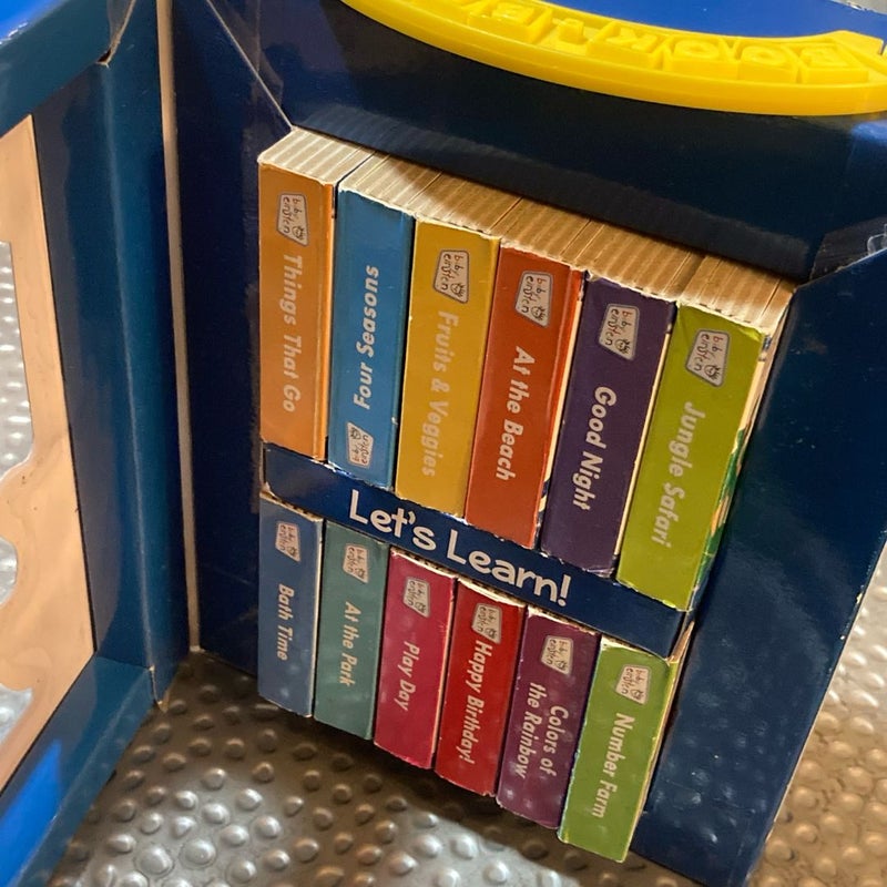 Disney Baby Einstein Blue: 12 Board Books by PI Kids, Hardcover ...