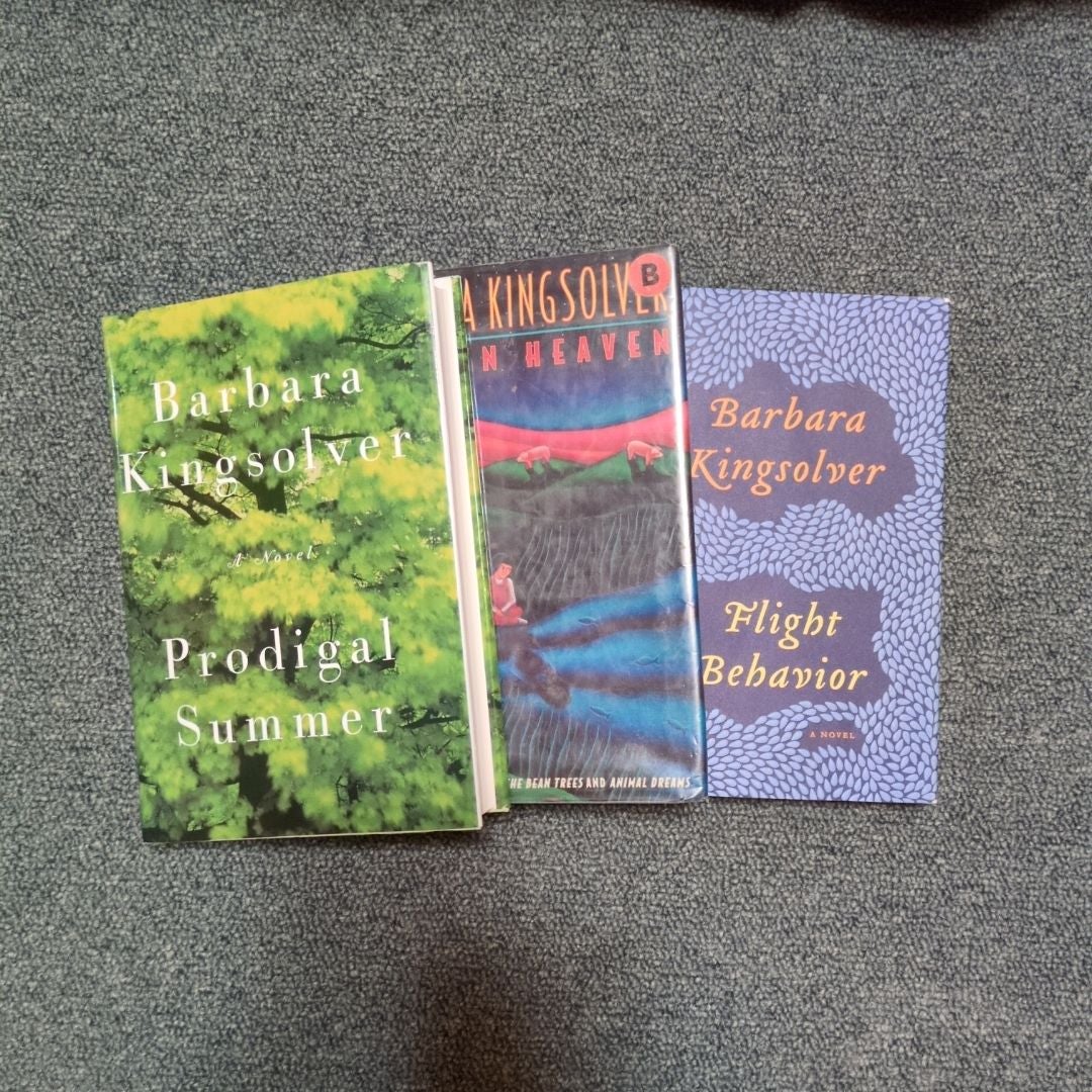 BUNDLE -- 3 books by Barbara Kingsolver, Hardcover | Pangobooks
