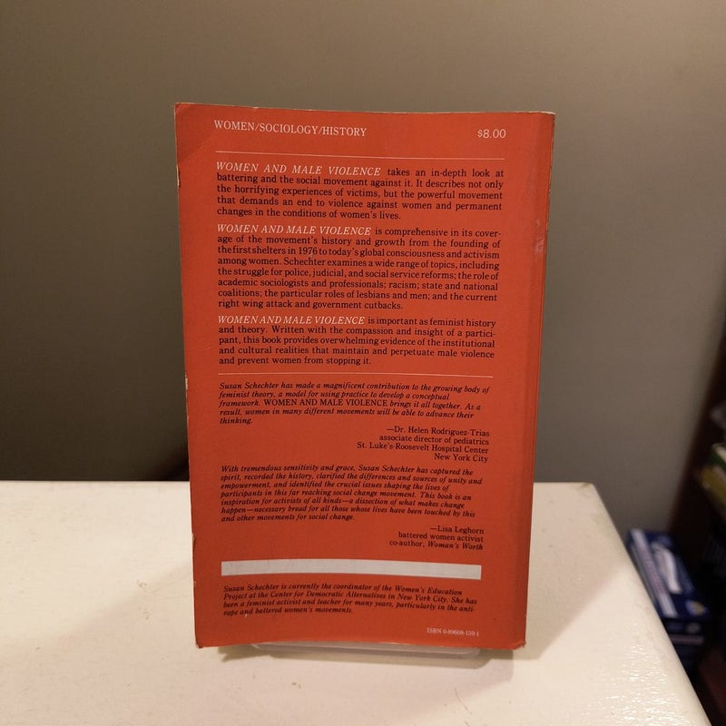 Women and Male Violence by Susan Schechter, Paperback | Pangobooks