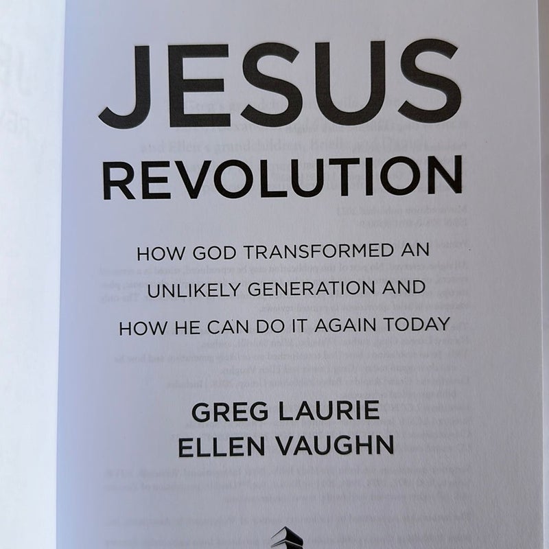 Jesus Revolution by Greg Laurie, Ellen Vaughn