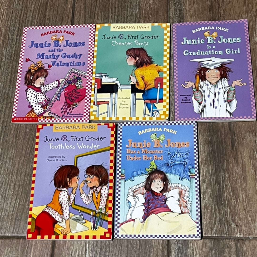 Lot of 5 Junie B. Jones Chapter Books by Barbara Park, Paperback ...