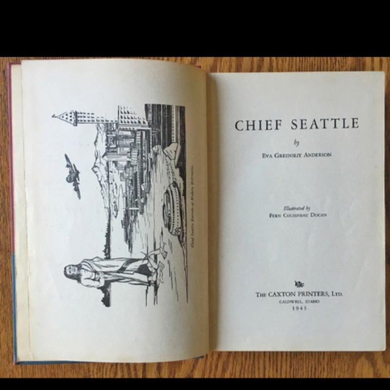 Chief Seattle by Eva Glitterslit Anderson , Hardcover | Pangobooks
