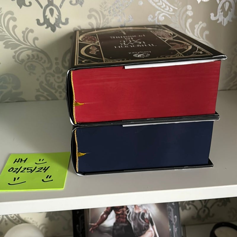 Fairyloot Crescent City HOEAB & HOSAB by Sarah J Maas, Hardcover ...